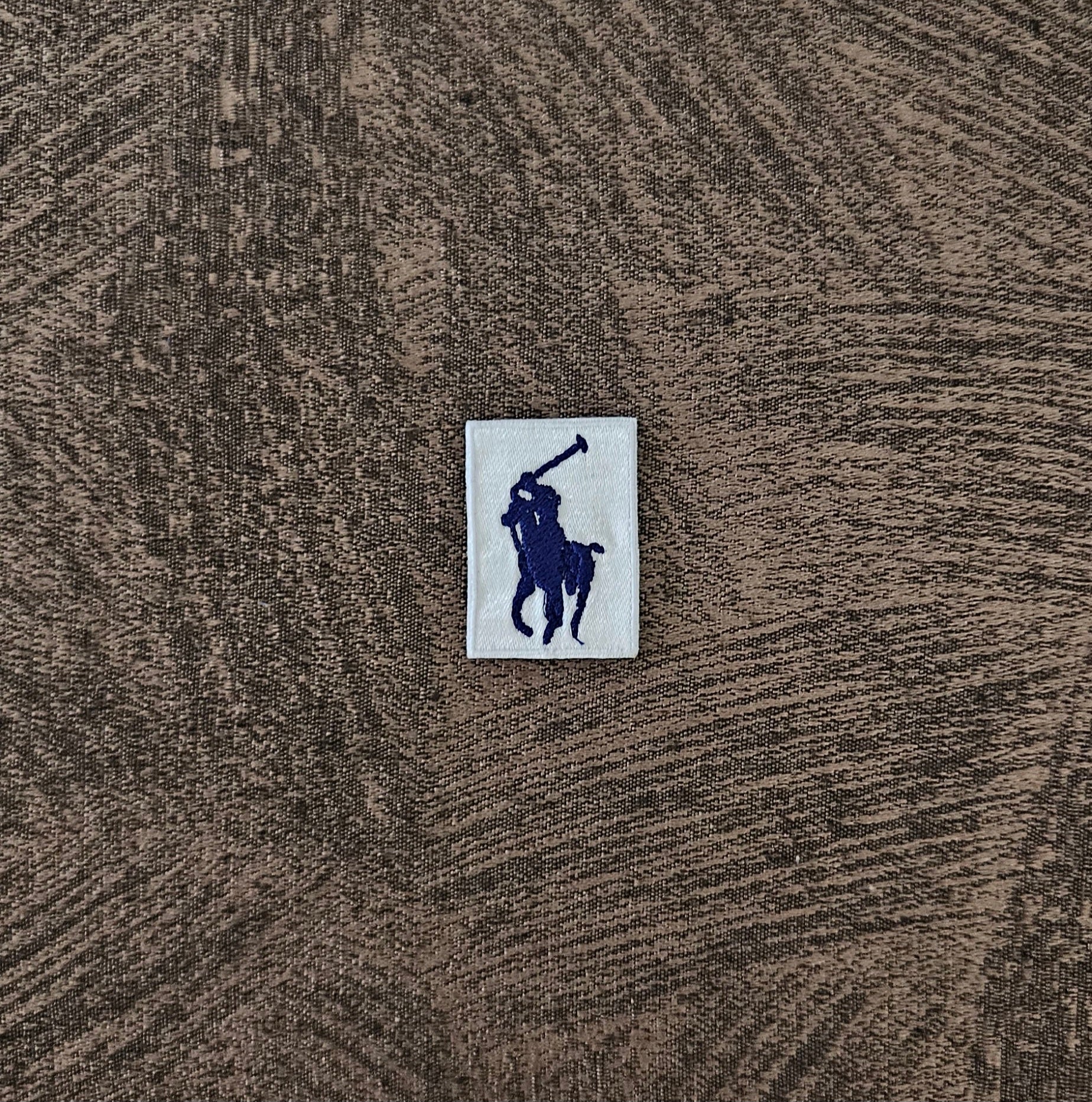 Toppa Patch Replica Ralph Lauren Ricamata Termoadesiva o da cucire 4x3